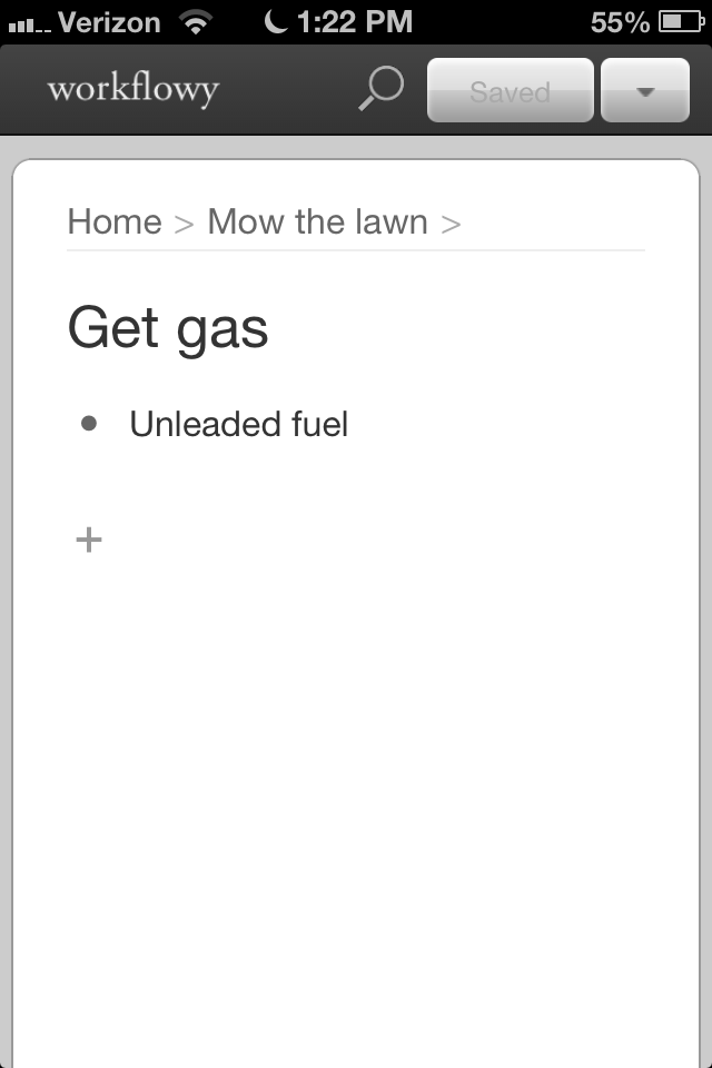 Workflowy app review | Burlington High School Help Desk