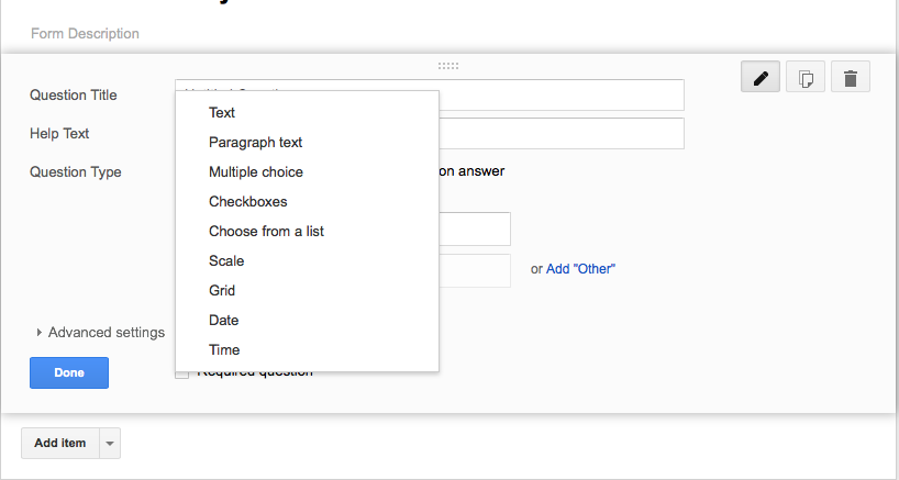 Streamline Workflow Using Google Forms | Burlington High School Help Desk