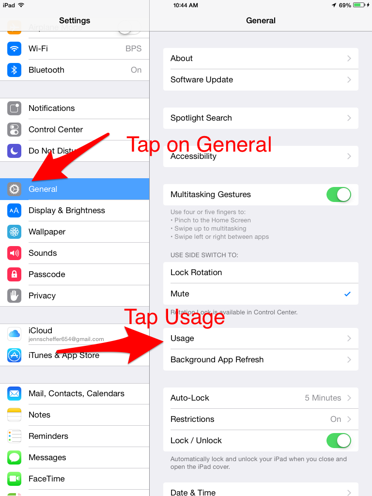 Updating to iOS 8.1 | Burlington High School Help Desk
